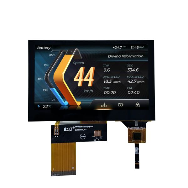 Quality IPS 480*RGB*272 TFT LCD Display 4.3 Inch Touch Screen ILI6485 for sale