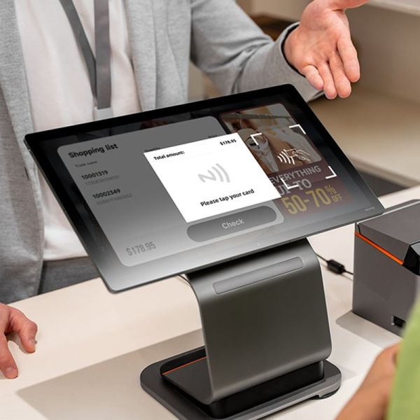 Quality Aluminium Alloy WiFi All In One POS 6GB RAM 128GB ROM With Dual Band for sale