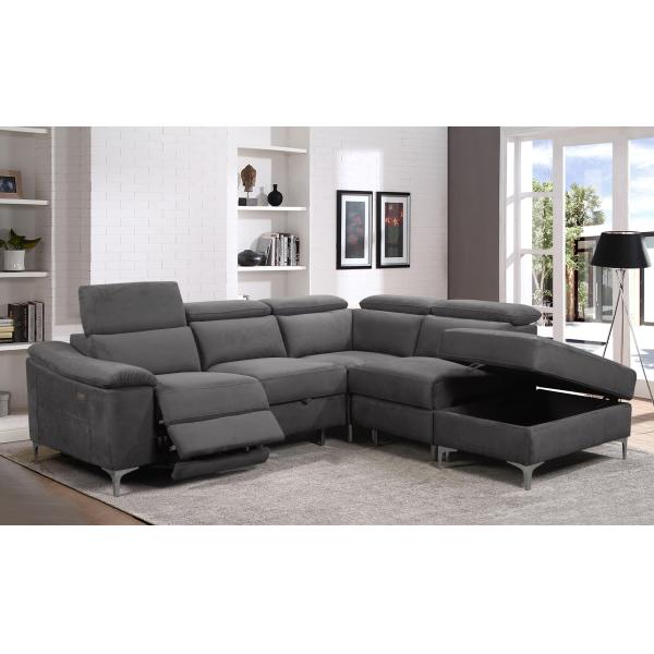 Quality Foldable 3 Seater Electric Recliner Sofa Bed Multifunctional Practical for sale