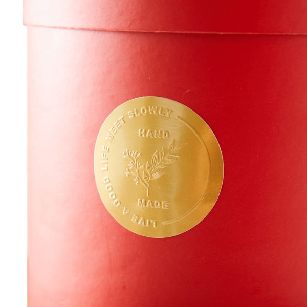 Quality Gold Foil Stamped Stickers Custom Print Embossed for sale