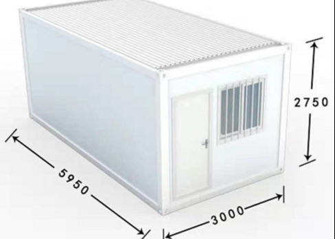 Quality ISO Family Fireproof Flat Pack Container House for sale