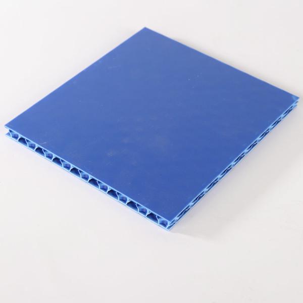 Quality Flat Corrugated Plastic Roofing Sheet Blue PP Hollow Corrugated Plastic Roof Panels Carton for sale