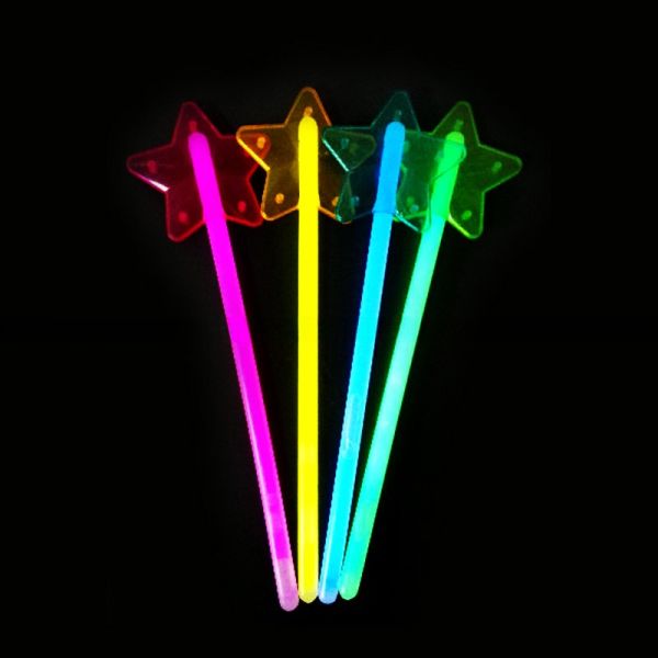 Quality 2022 Non-Flammable Glow Star Sticks in Assorted Colors for Bar Occasions Free for sale
