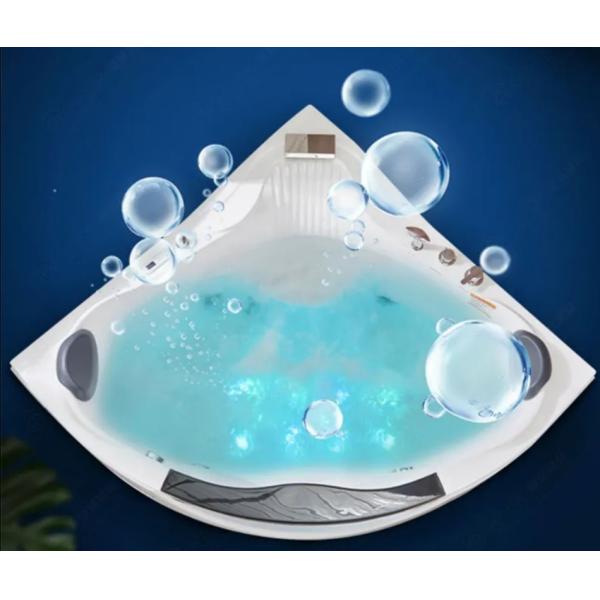 Quality Bathroom Sanitary Wares Corner Massage Bathtub OEM for sale
