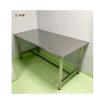 Quality Firm Structure Lab Work Benches , Anti Alkali Stainless Lab Bench Table for sale