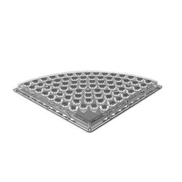 Quality 3535 Park Flood Light Lens 10 Degree 76 In 1 PC Material For Stadium for sale