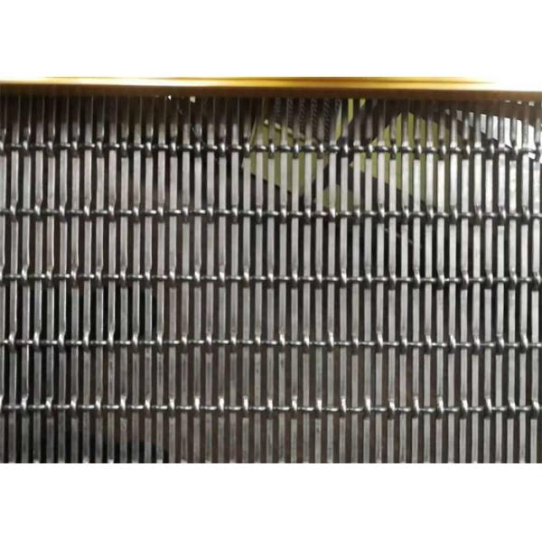 Quality Bright Decorative Stainless Steel Architectural Mesh 0.5mm Wire Diameter for sale