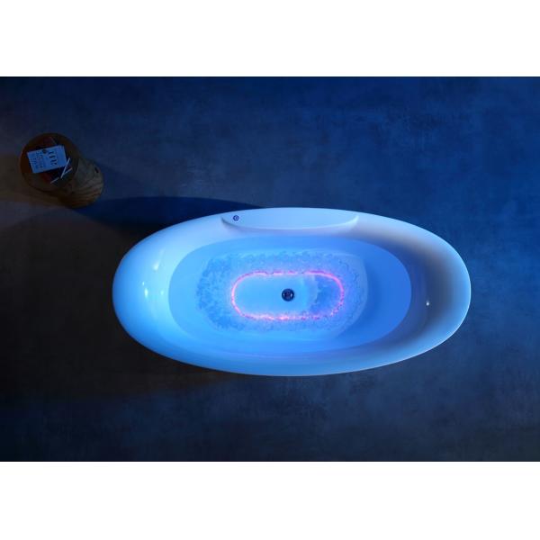 Quality Bathtub With One Piece Led Bottom Light Bubble Bath for sale