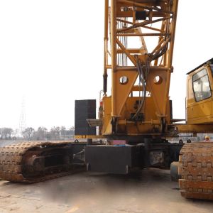 Quality Used Crawler Crane with Telescopic Arm 16-73m Boom Length 30% Gradeability and for sale