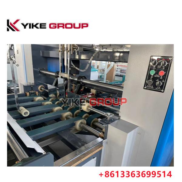 Quality YK- 1224 Computer Type Auto  Corrugated Box Gluing Machine From YIKE GROUP for sale