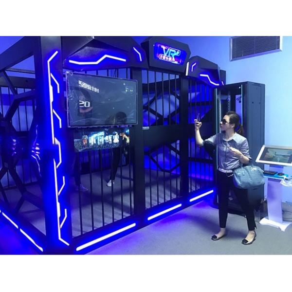 Quality 380V 9d Virtual Reality Simulator 4 Person Big Shooting Room for sale
