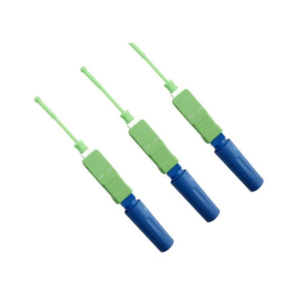 Quality SC APC 0.3dB FTTX SiO2 Fiber Optic Quick Connector for sale