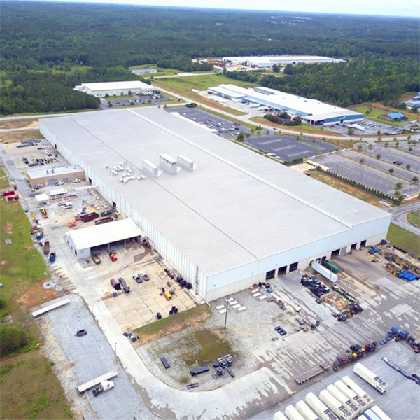 Quality Q355B Prefabricated Warehouse Steel Structure Stadium Grid Form for sale