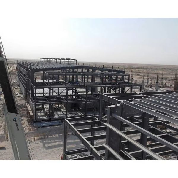 Quality Large-Span Industrial Design Steel Structure for Gymnasium Warehouse and Hangar for sale