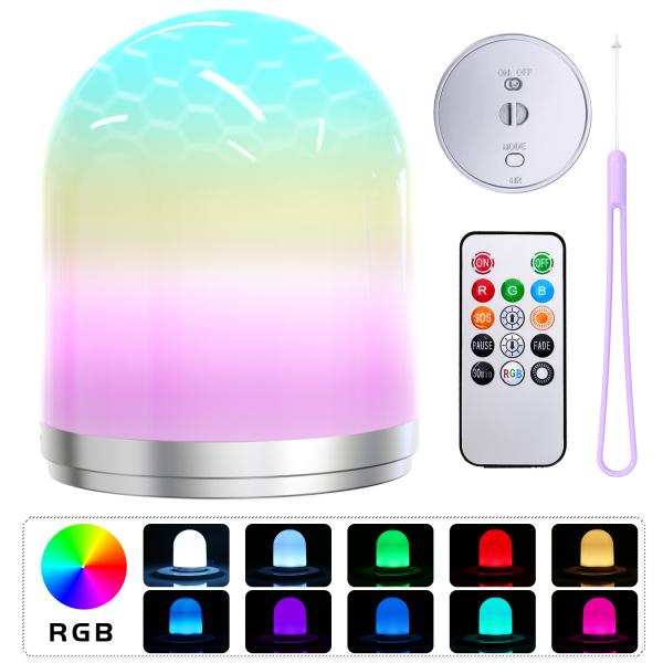 Quality DC5V 1A 1.2W Remote Control Baby Night Light / Wireless Side Table Lamp for sale