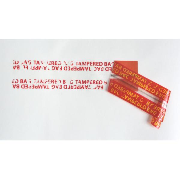 Quality Plastic LDPE Tamper Evident Security Bags Level 4 Temperature Sensitive for sale