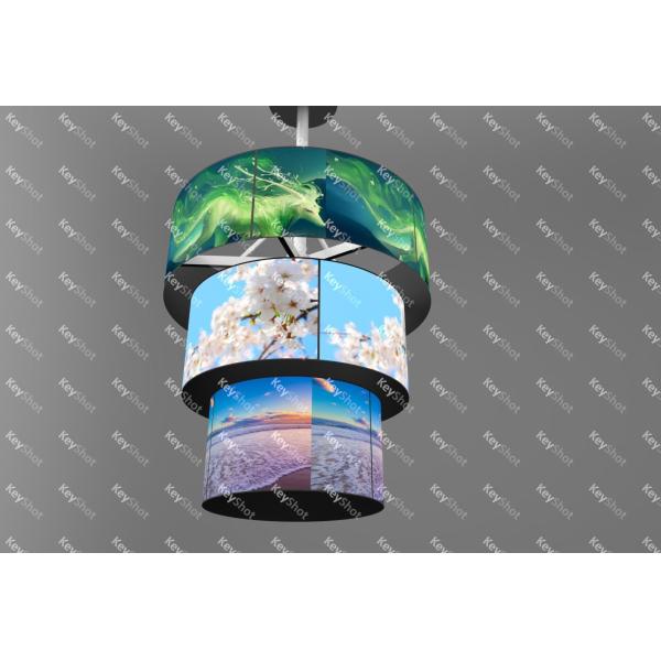 Quality Flexible Curved 2x2 3x3 OLED Display Screen EMMC 8GB RoM for sale