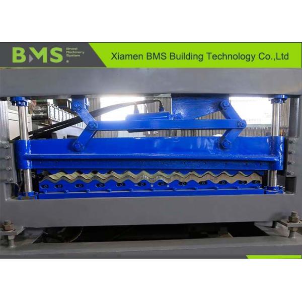 Quality 0.4 - 0.8mm Thickness Corrugated Panel Machine With European Design for sale