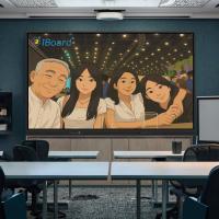 Quality 55 65 75 86 98 Inch 4K LCD Interactive Whiteboard Touch Panel Smart Screen for sale