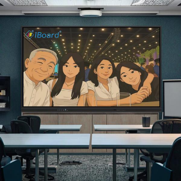 Quality 55 65 75 86 98 Inch 4K LCD Interactive Whiteboard Touch Panel Smart Screen Classroom Electronic Board Digital Smart Board for Teaching for sale