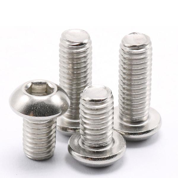 Quality ISO Stainless Steel A2 Hexagon Socket Allen Button Head Bolt Ss304 ISO7380 Bolt for sale