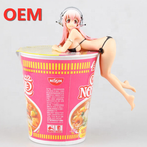 Quality 3D Sexy Action Figures Press-Hand Cup Beautiful Sexy Anime Girl Figure Product For Kids for sale