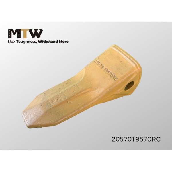 Quality 205-70-19570RC PC200 Rock Chisel Bucket Tooth 5.7KG Excavator Wear Part for sale