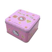 Quality Hello Kitty Design 14cm Square Tin Box for sale