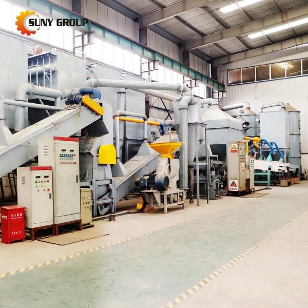 Quality Capacity 200-3000kg/h Lithium Battery Recycling Plant for All Lithium-Ion Batteries for sale