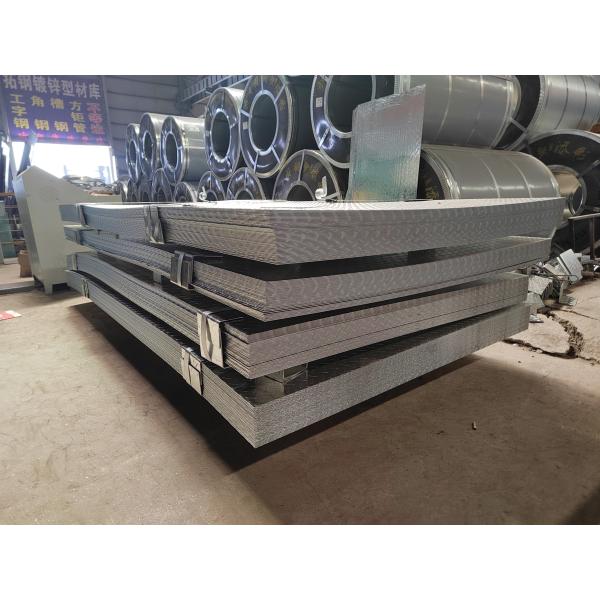 Quality Non-oiled 2.75*1500mm Galvanized Steel Sheet Custom Size Shipped Worldwide Mid for sale
