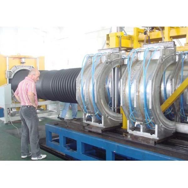 Quality Helical Gear 600kg/H 800mm HDPE DWC Pipe Machine for sale