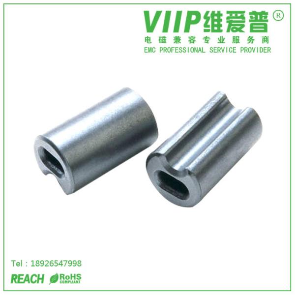 Quality Cylindrical Emicore Magnet EMI Ferrite Core RHS TYPE Low Permeability for sale