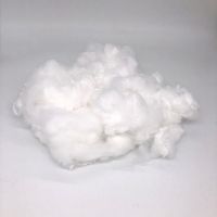 Quality 2D 38mm Full Dull Solid Virgin Polyester Staple Fiber Diaper Materials for sale