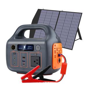 Quality 500W Solar Energy System Portable Solar Power Bank Generator With Rechargeable for sale
