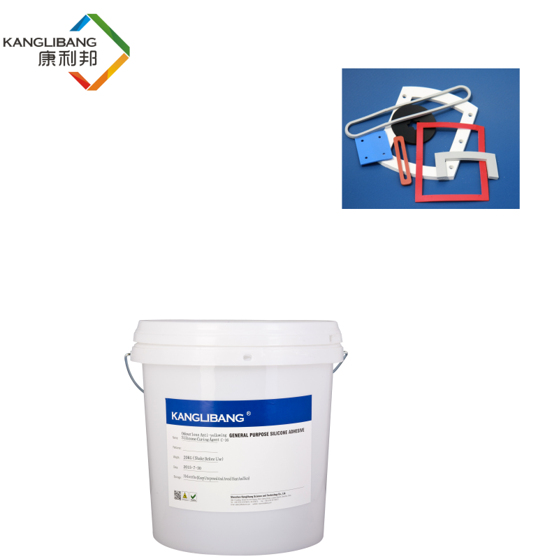 Quality Kanglibang Silicone Rubber Polysiloxane Curing Agent High Elongation after Cured for sale