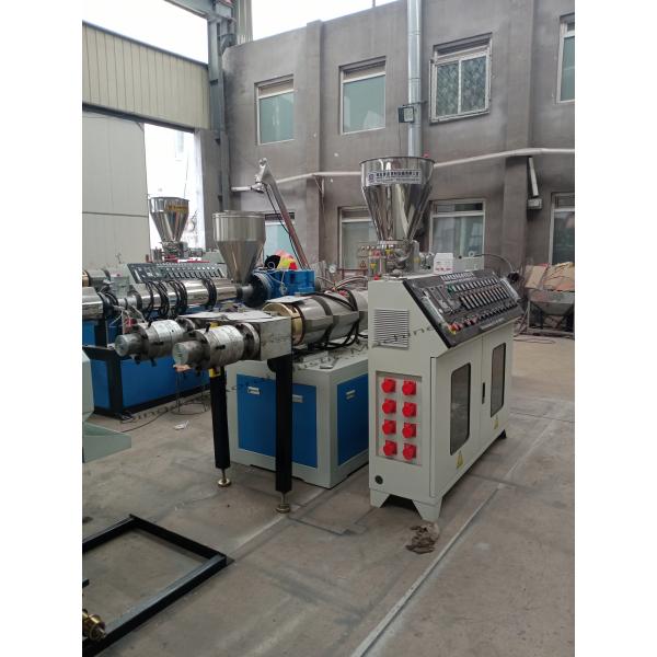Quality Double Screw PVC Pipe Extrusion Line PVC Plastic Pipe Production Line , for sale