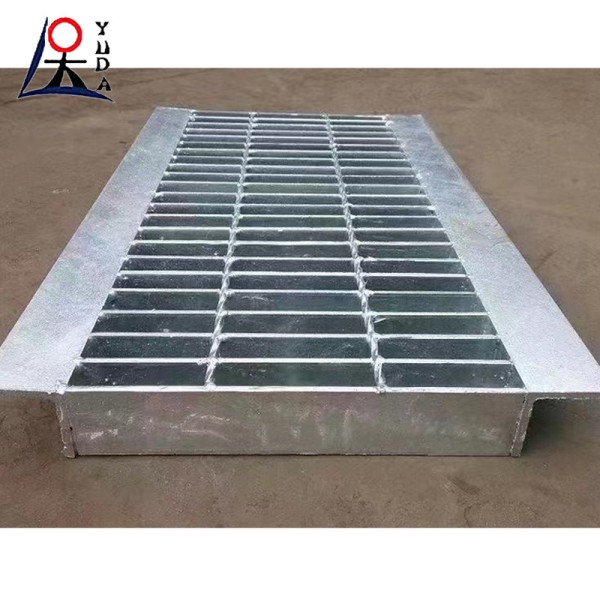 Quality Hot Dipped Galvanized Bar Grating For Walkway Platform Foot Plate heavy duty bar grating for sale