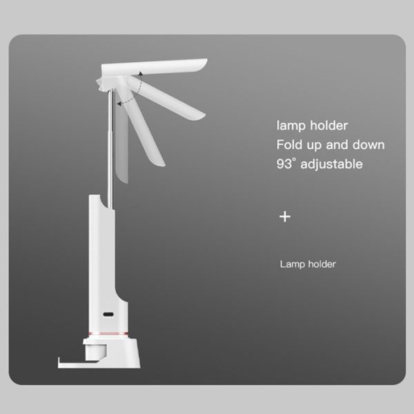 Quality Adjustable Brightness Modern Led Lamp Emergency Charger Three Color Dimming for sale