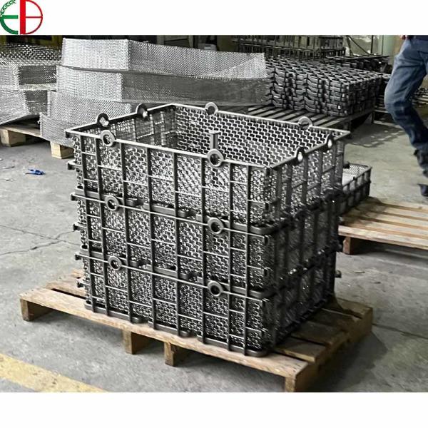 Quality HR32 Stainless Steel Heat Treatment Fixtures Treating Trays Basket for sale