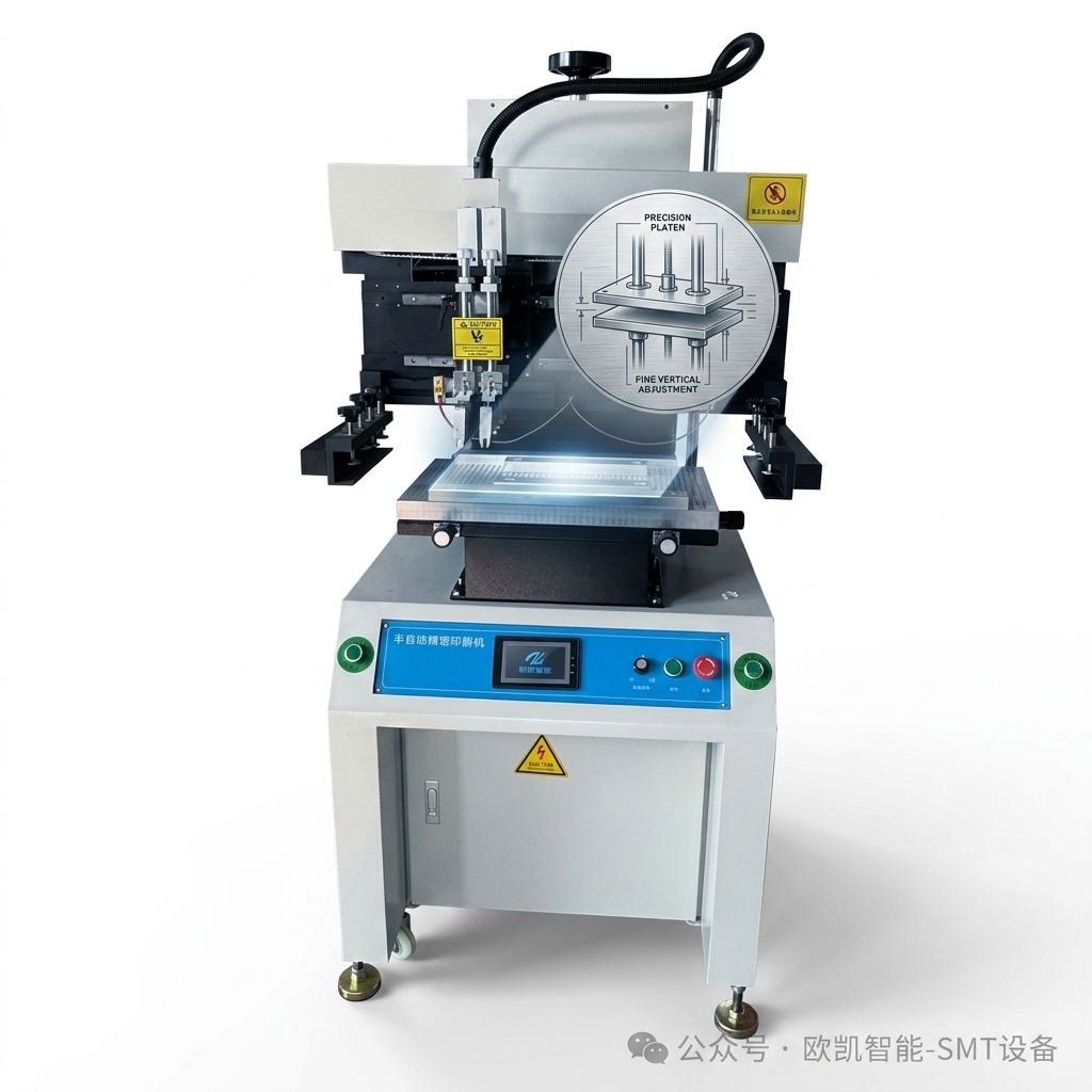 Quality Semi-Automatic Solder Paste Printer PLC Touch Screen 0.01mm High Precision PCB for sale