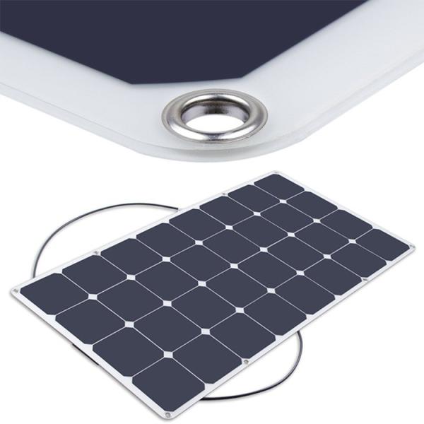 Quality MC4 100w Flexible Solar Panel RV Cells Customized for sale