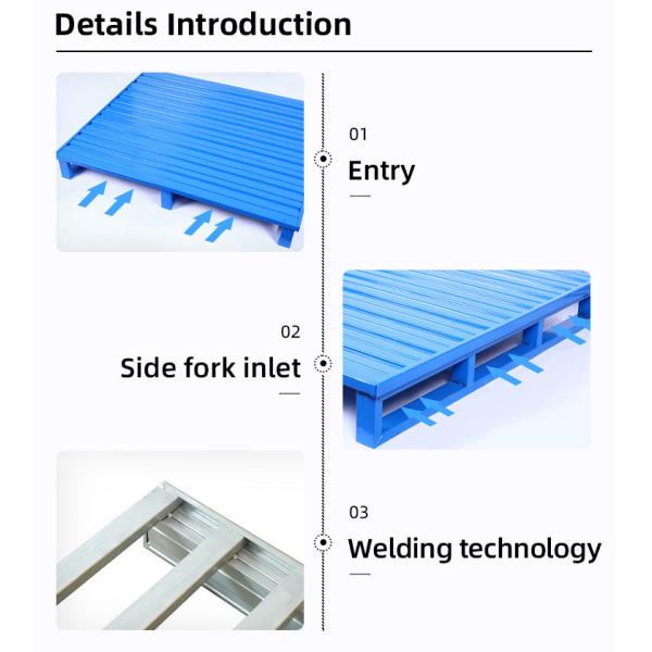 Quality Durable And Strong Steel Pallet Frame 1200mm Length 1000mm Width for sale