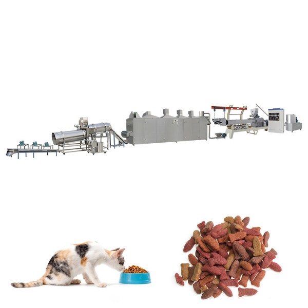 Quality Silk Road Pet Food Processing Line 380V 50HZ Dry Dog Food Making Machine for sale