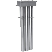 Quality Surface Finishing Electric Immersion Heater Triple Tubes Side Mount Metal Tube for sale