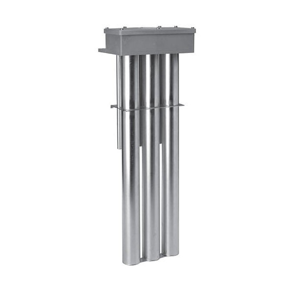 Quality Surface Finishing Electric Immersion Heater Triple Tubes Side Mount Metal Tube Heaters for sale