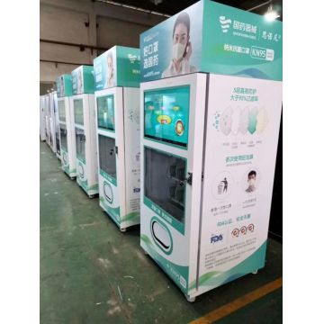 Quality Hygiene Kits Face Masks Vending Machine Customized Logo Micron for sale
