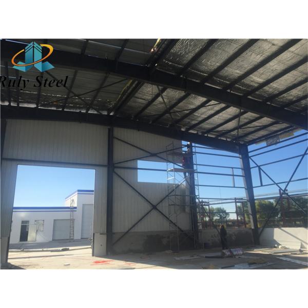 Quality Prefab Steel Structure Warehouse Building Q355B Customized Size for sale