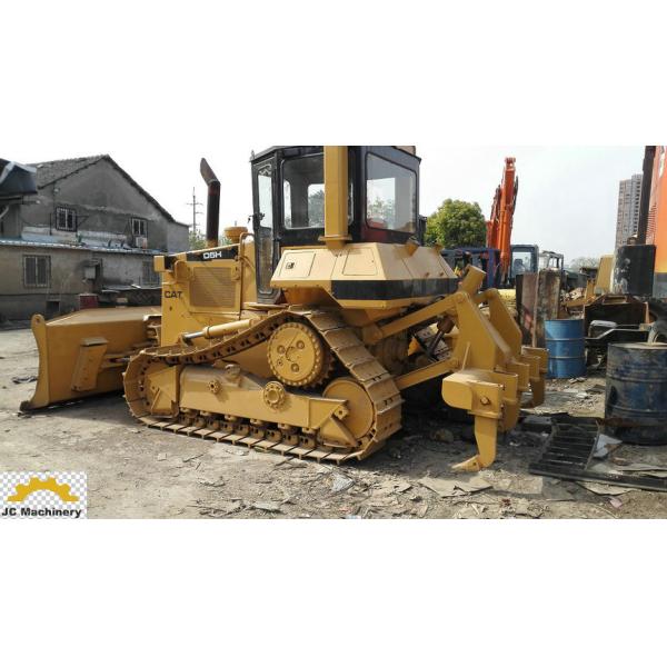 Quality Enclosed cabin Second hand bulldozer Cat D5H with 3-shank ripper for sale