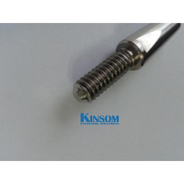 Quality Special stainless steel screw with precision hexagon CNC machining part for sale
