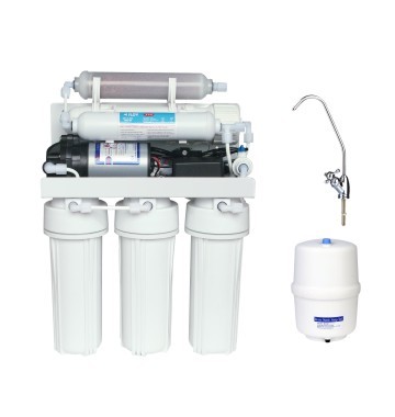 Quality Under Sink Reverse Osmosis Water Filtration System Remove Impurities 41 * 35 * for sale